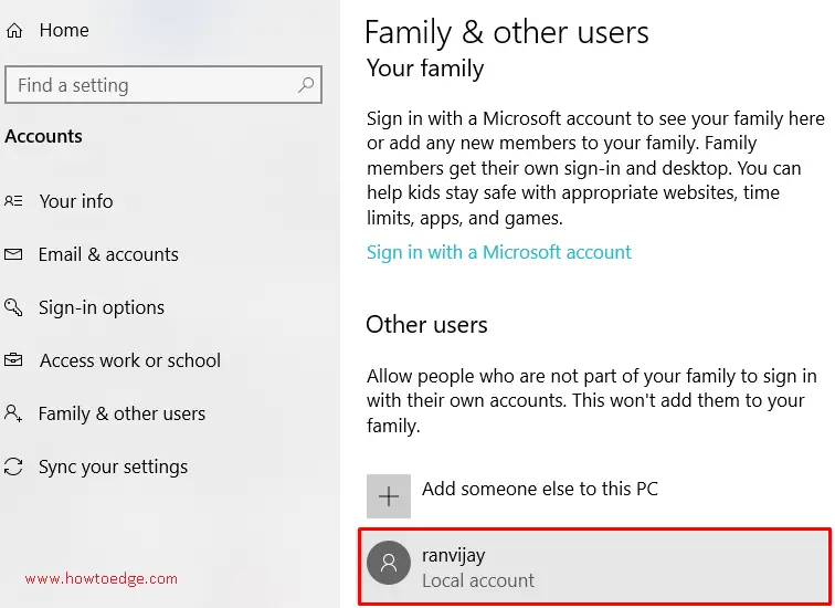 How to Add or Change Admin Login on Windows 10