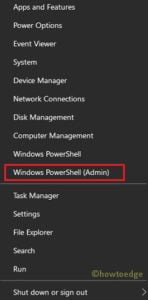 How to open PowerShell as administrator in Windows 10
