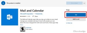 How to reset the mail and Calendar app on Windows 10