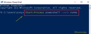 How to open PowerShell as administrator in Windows 10