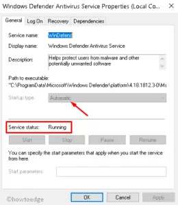 How to fix Windows Defender error code 0x800106ba - Howtoedge