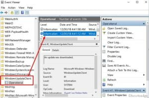 How to view Windows Update Log on Windows 10