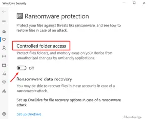 How to restore Read Only Folders after Windows 10 Update - Howtoedge