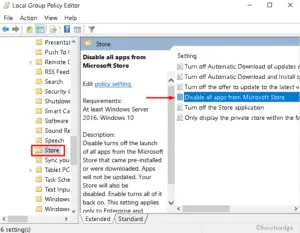 Enable or Disable Microsoft Store Apps on Windows 10 - Howtoedge