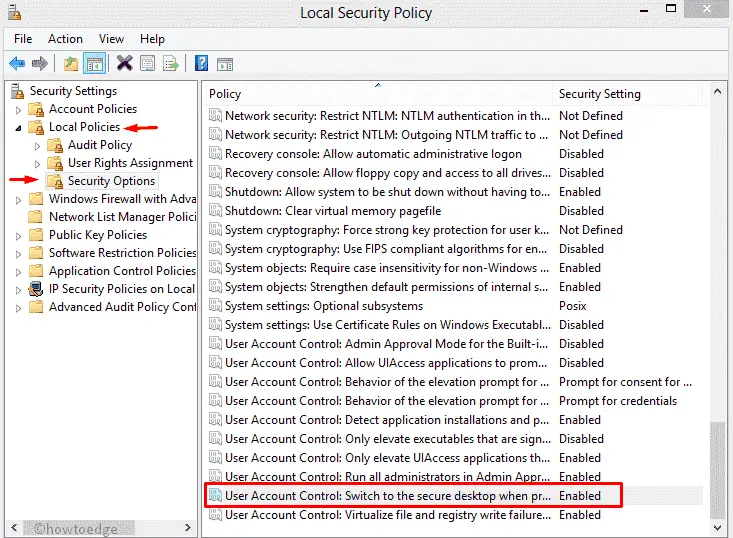 How to Enable Dimmed Secure Desktop for UAC Prompt