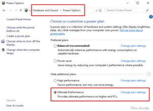 How to Enable Ultimate Performance on Windows 10