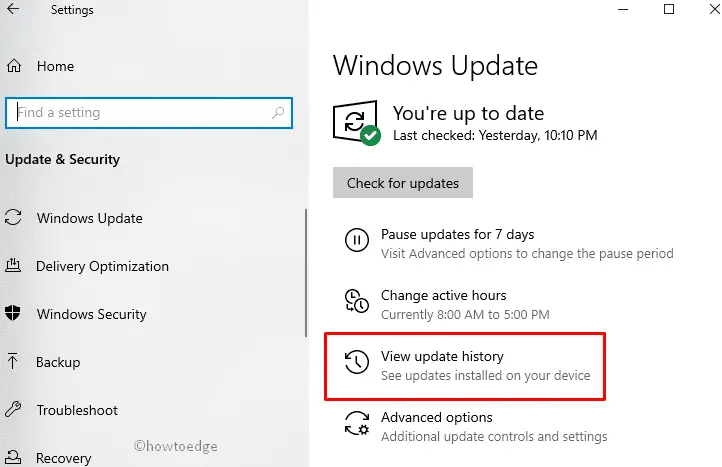 Fix Windows Update Error 0x800f0816 In Windows 10 3592