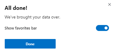 How to import browsing data from other browsers to Chromium Edge Dev