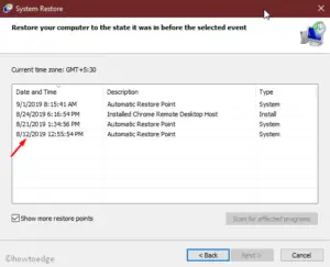 Fix - APC_INDEX_MISMATCH BSOD Error in Windows 10 - Howtoedge