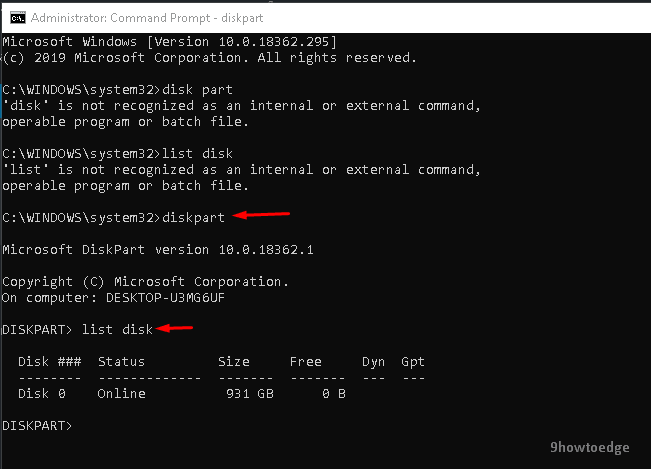 How to Fix Error 0xc0000225 on windows 11/10