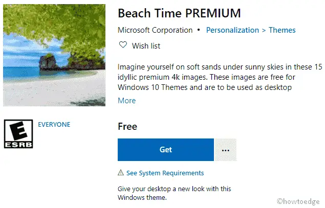 Beach Time PREMIUM Windows 10 Theme [Download] - Howtoedge