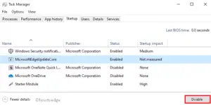 How to perform a Clean Boot on windows 10 - Howtoedge
