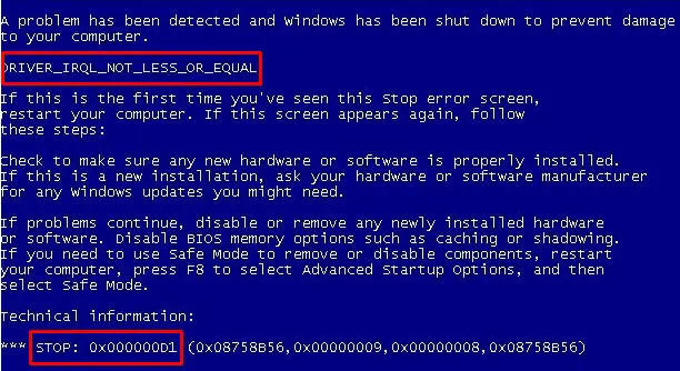 How to Fix BSOD Error 0x000000D1 in Windows 10 - Howtoedge