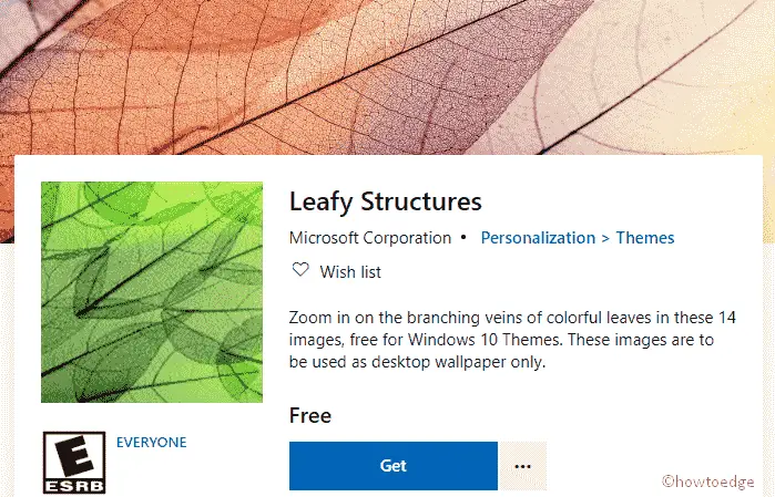 [Download] Leafy Structures Windows 10 Theme - Howtoedge