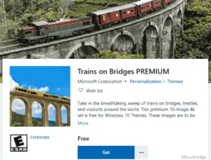 [Download] Trains on Bridges PREMIUM Windows 10 Theme - Howtoedge