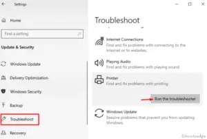 Fix Unable to install Printer error 0x00000c1 in Windows 11/10