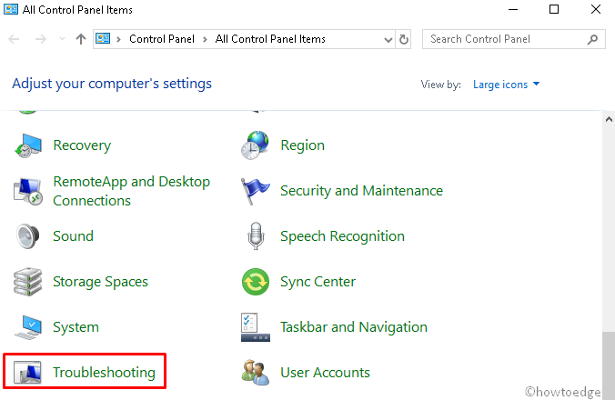 How to fix Update error 0x800f0831 in Windows 10 - Howtoedge