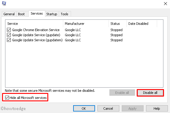 How to fix Update error 0x800f0831 in Windows 10 - Howtoedge