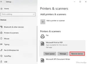 How to change printer status Offline to Online in windows 10 - Howtoedge
