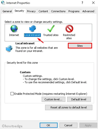 How to disable Security warning while opening network files in Windows 10