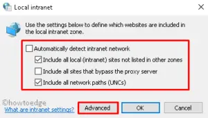 How to disable Security warning while opening network files in Windows 10