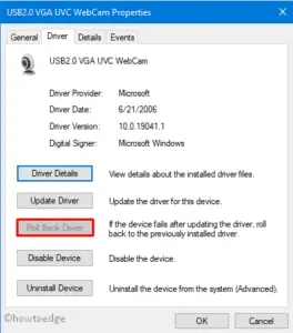 Fix: Windows 10 Camera App not working - Howtoedge