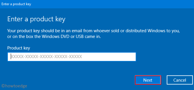 Fix: Activation error 0xc0020036 in Windows 10 - Howtoedge