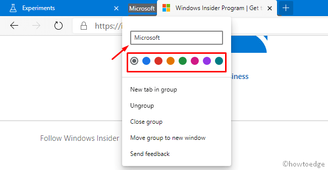 How to Enable Tab Groups Flag on Microsoft Edge - Howtoedge