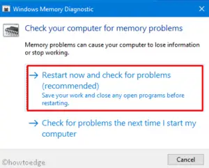 Fix: Machine Check Exception BSOD Error 0x0000009C in Windows 10