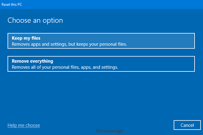 How to Fresh Start Windows 10 2004 without any Bloatware - Howtoedge