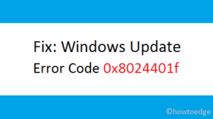 How to Fix Update Error 0x800f020b on Windows 11/10