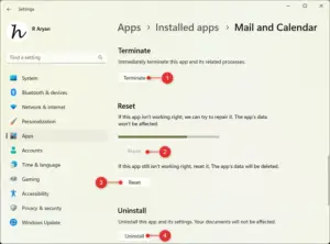 Fix Mail App Not Syncing Error on Windows 11/10