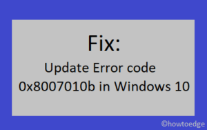 Fix - Windows Update Error 0x8007065e on windows 10 PC - Howtoedge