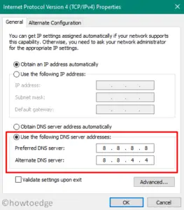 Fix: A Network Change was detected Error on Windows 10 - Howtoedge