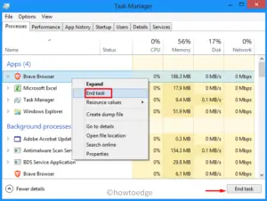 How do I Kill Not Responding Process on Windows 11/10