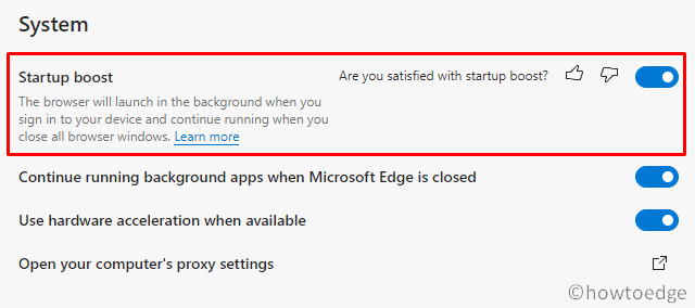 How to boost Microsoft Edge Startup in Windows 10