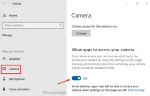 How to Fix Webcam Error 0xA00F4271 in Windows 10