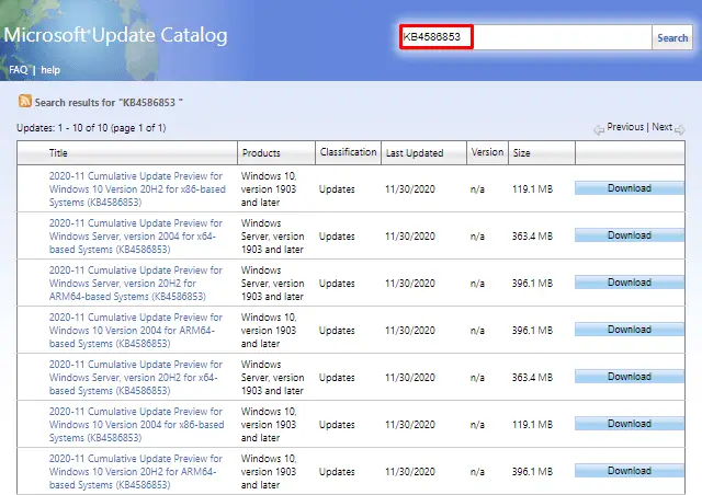 How to manually download and install Windows 10 Updates