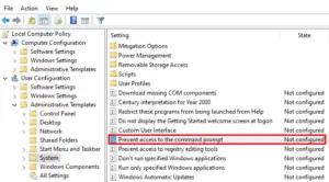 How To Disable Command Prompt on Windows 11/10