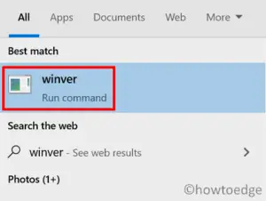 How to check the Windows 10 Build version on your PC