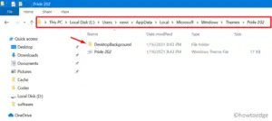 How to extract wallpapers from themepack in Windows 10