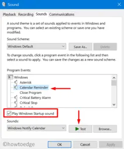 How to Enable or Disable Windows 10 Startup Sound