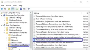 Enable or Disable Run Command Box in Windows 10