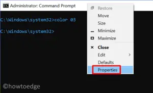 How to Personalize Command Prompt Background and Text Color