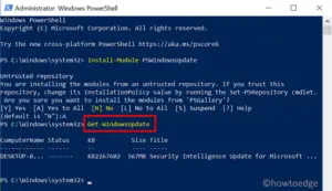 How to install Windows 10 Updates using PowerShell Scripts