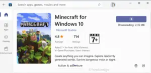 How to get Minecraft on Windows 11/10 - Free or Paid version