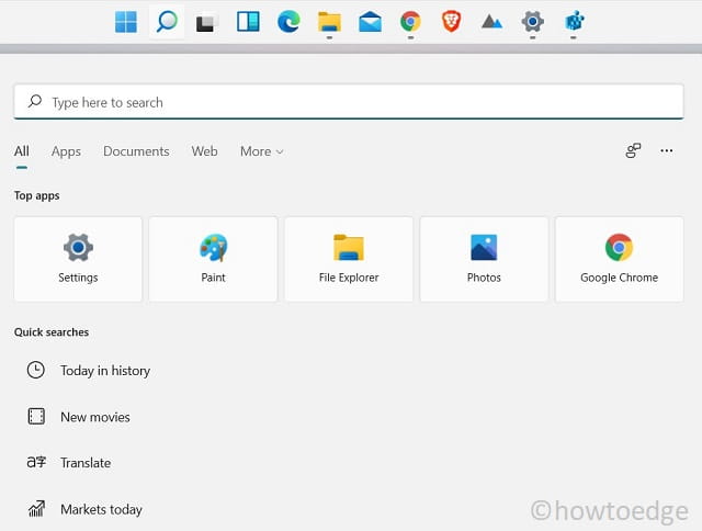 How to change Windows 11 Taskbar Location - Top, Left, or Right