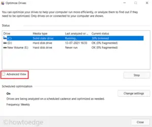 How to defrag Hard Drive on Windows 10 or 11 - Howtoedge