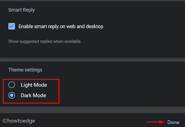 How to Enable or Disable Dark Mode in Google Chat