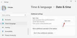 How to Fix the Time Sync Failed Issue on Windows